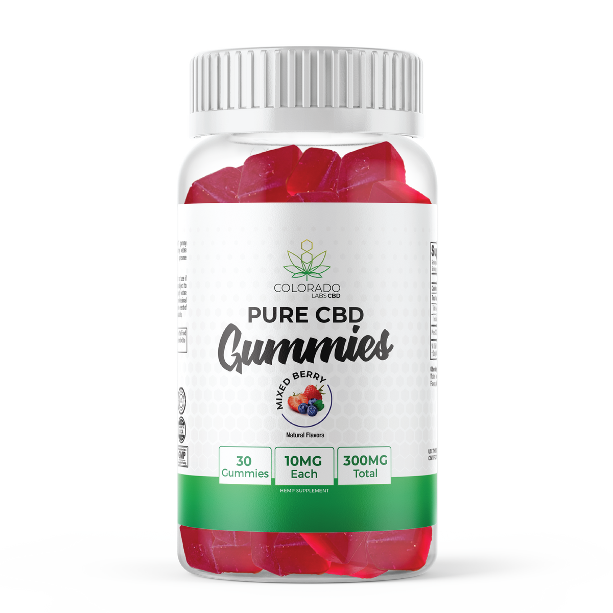 Pure CBD Gummies for Sleep - Mixed Berry Colorado Labs CBD