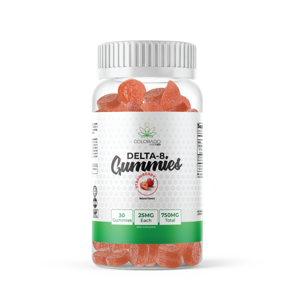 Colorado Labs Delta-8 Gummies 750mg 30ct (Hemp Compliant) Colorado Labs CBD